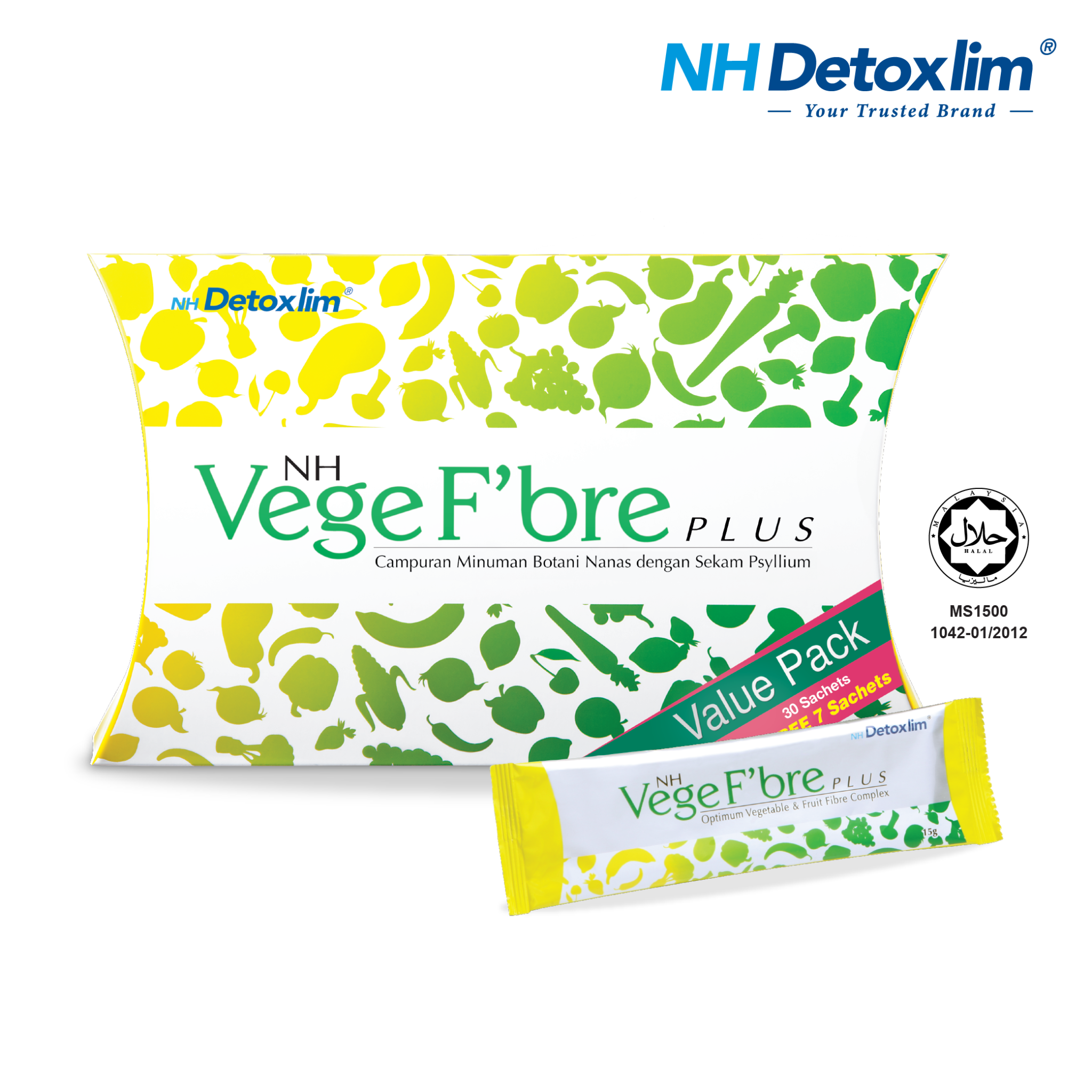 NH Natural Clenx Tea (3g x 40+10+5 sachets) - HERBALCEUTICAL (M) SDN BHD