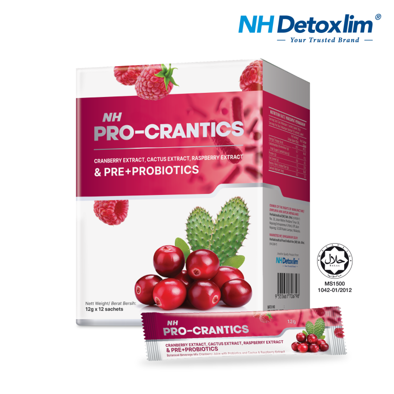 NH Pro-Crantics (12g x 10 sachets) - HERBALCEUTICAL (M) SDN BHD